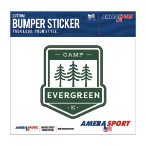EVERGREEN BUMPER STICKER 1-www.amerasport.com
